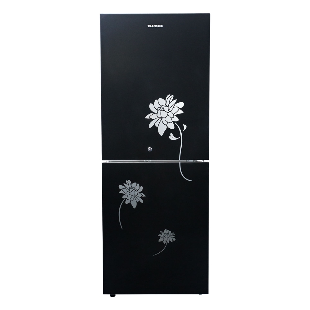 Transtec Top Mount Refrigerator Infinity Black 230L - EasyShop