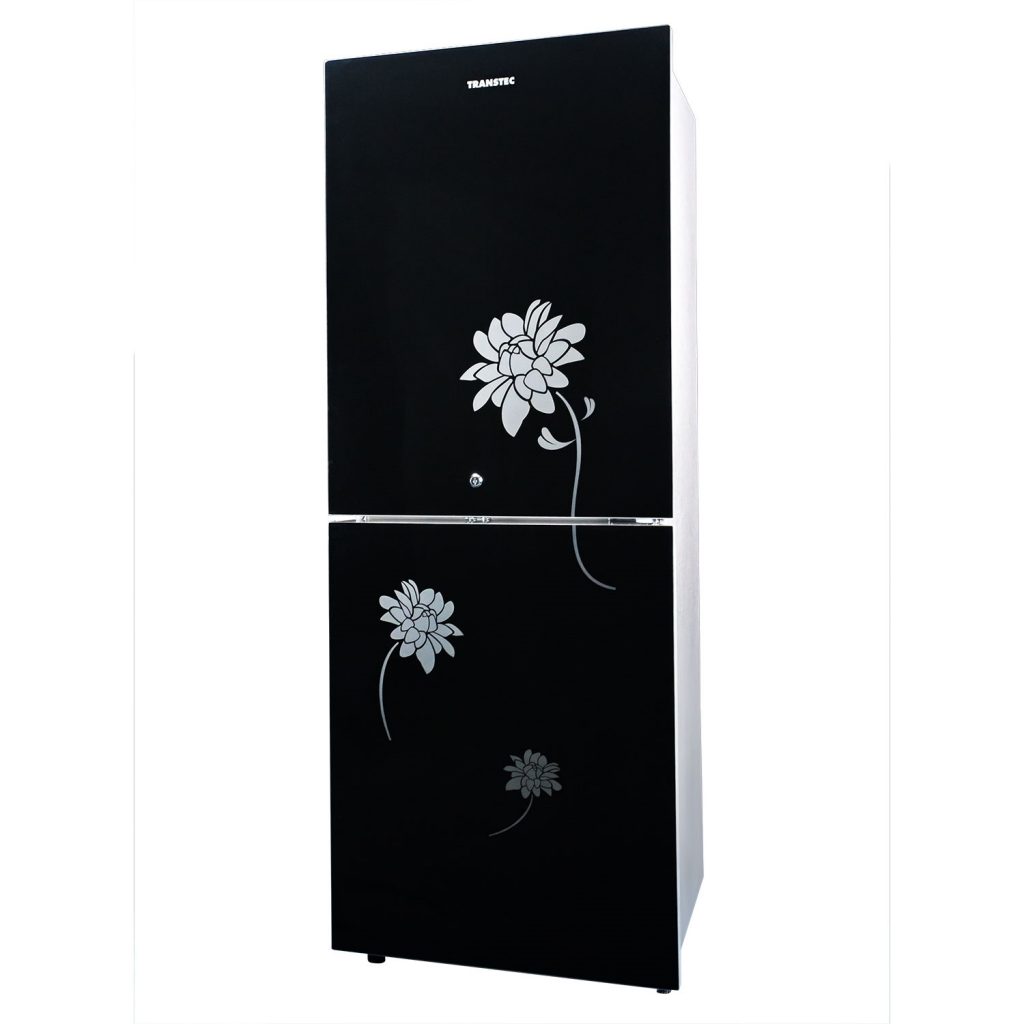 Transtec Top Mount Refrigerator Infinity Black 230L - EasyShop