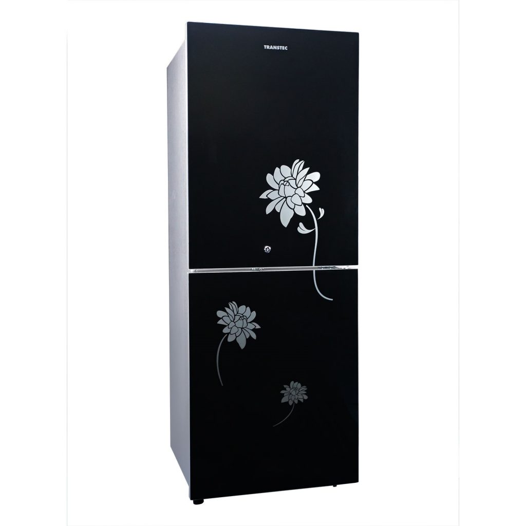 Transtec Top Mount Refrigerator Infinity Black 230L - EasyShop